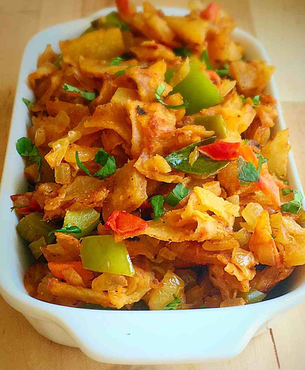अब घर पर बनाएं South Indian street style Veg Kothu Parotta मसालेदार ...